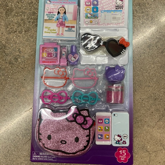 American Girl | Toys | Nwt American Girl Size Hello Kitty Bundle Set ...